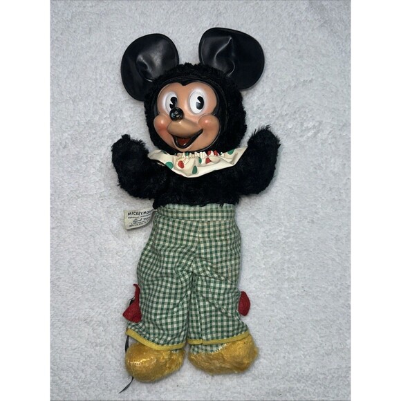 Gund | Toys | Vintage 94s Gund Mfg Co Disney Mickey Mouse Sanifoam ...